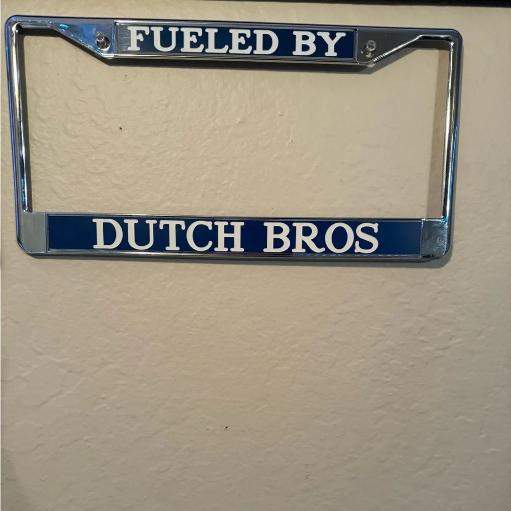 Other | License Plate Ft Dutch Bros | Poshmark